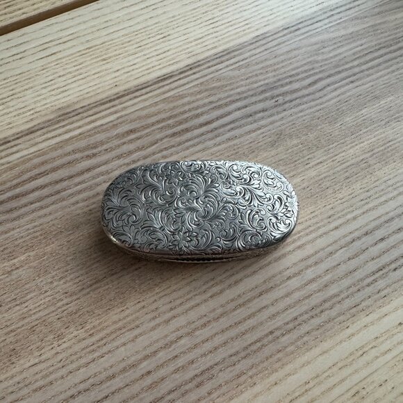 Makeup | Antique Sterling Silver 565 Compact Makeup Case Gw 935 Stamp ...